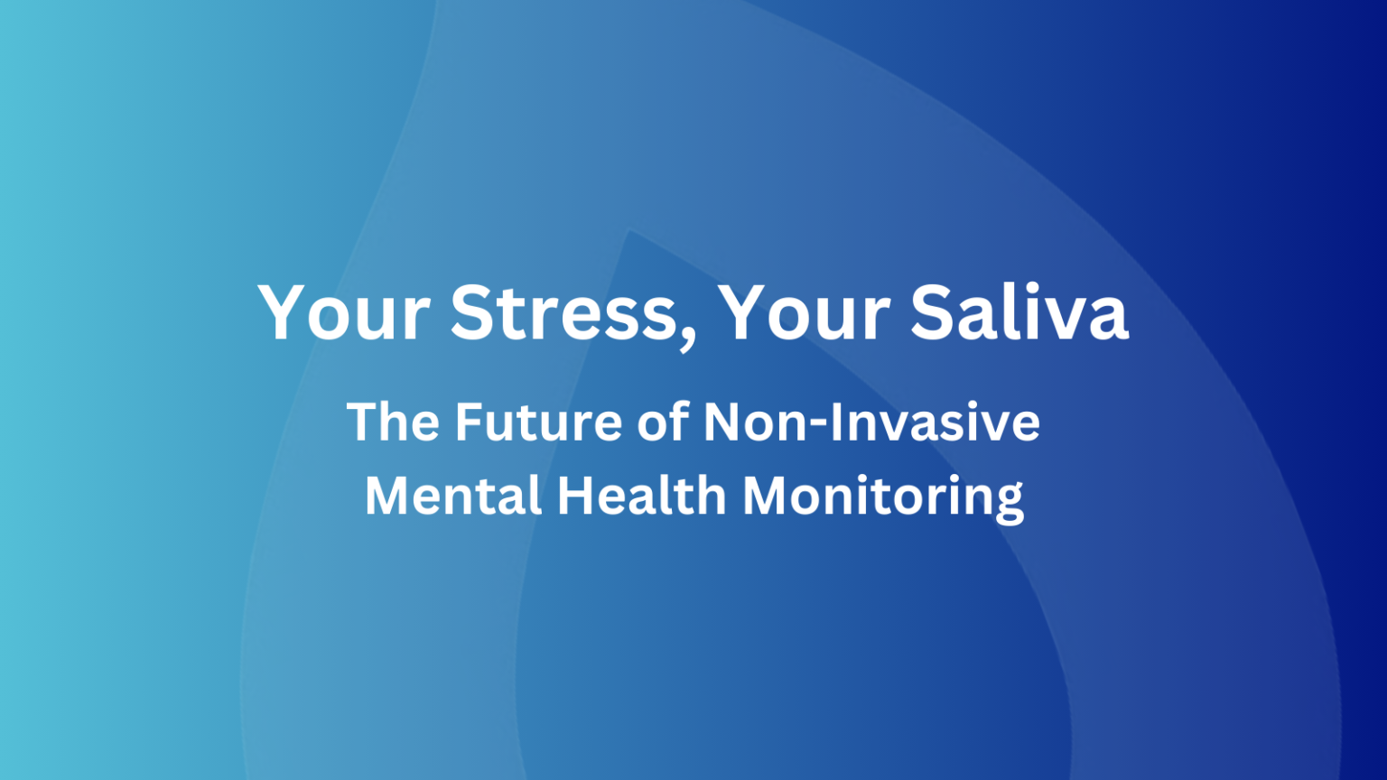 How Saliva Testing Can Improve Mental Health Management - Salignostics